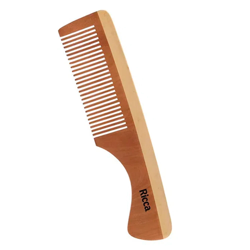 Pente Madeira Ricca Grande - 401 - Lojas Rede