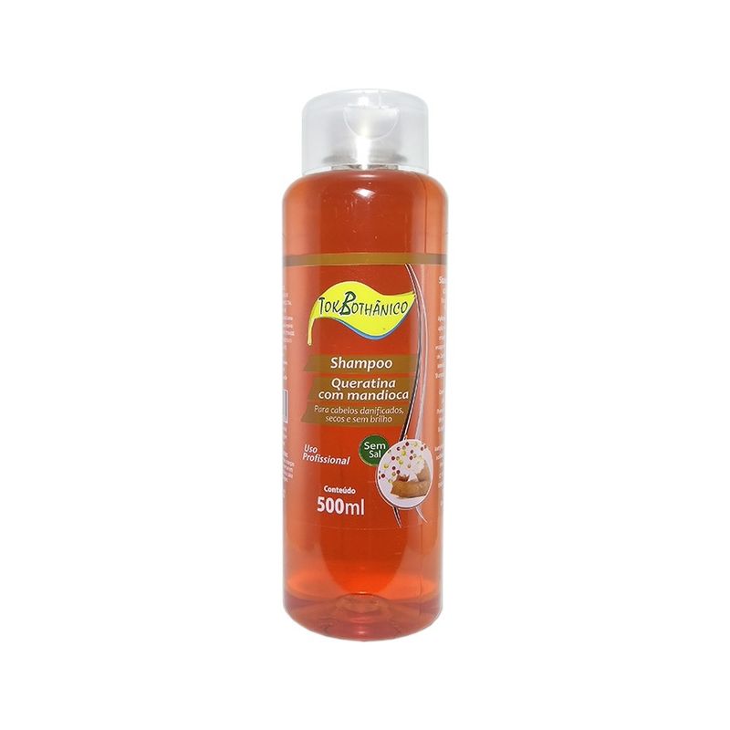 Shampoo Tok Bothânico Queratina 500ml - Lojas Rede