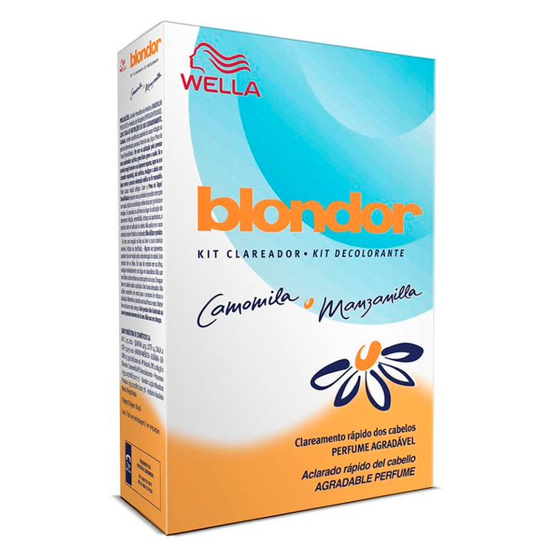 Kit Descolorante Em Pó Blondor Camomila 20g - Lojas Rede