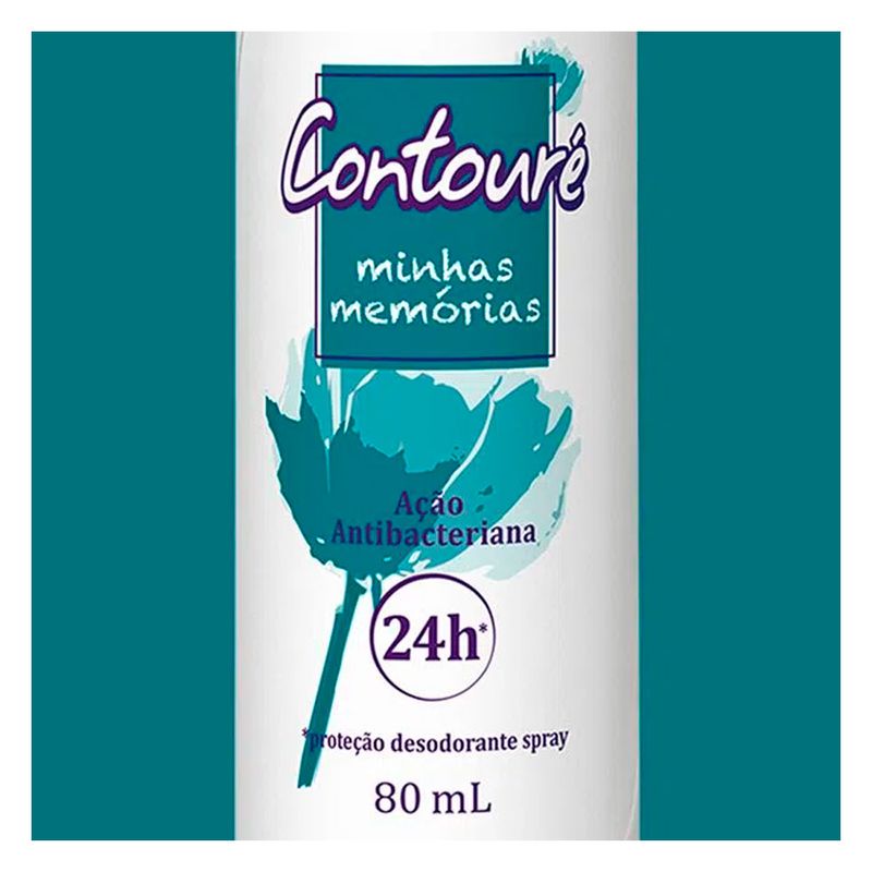 Desodorante Spray Contouré Minhas Memorias 80ml - Lojas Rede