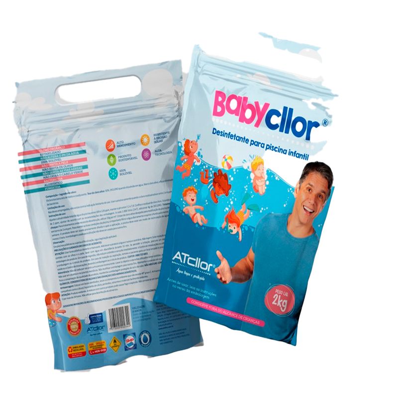 Cloro Atcllor Babycllor 2kg - Lojas Rede
