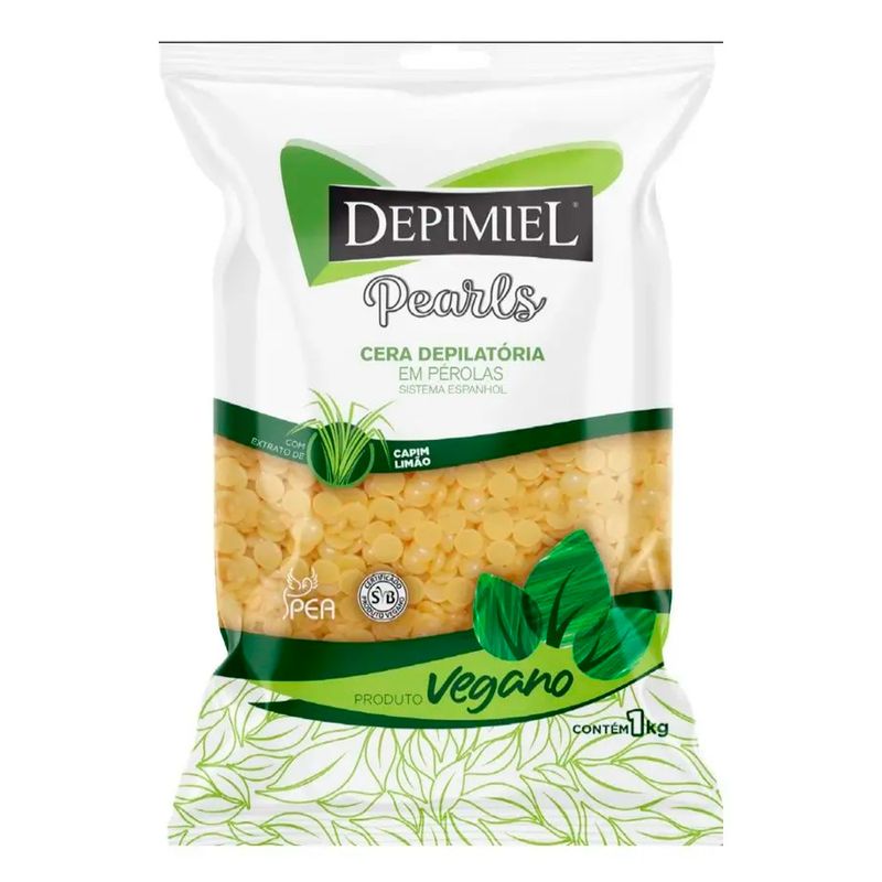 Cera Quente Depimiel Vegana 1Kg - Lojas Rede