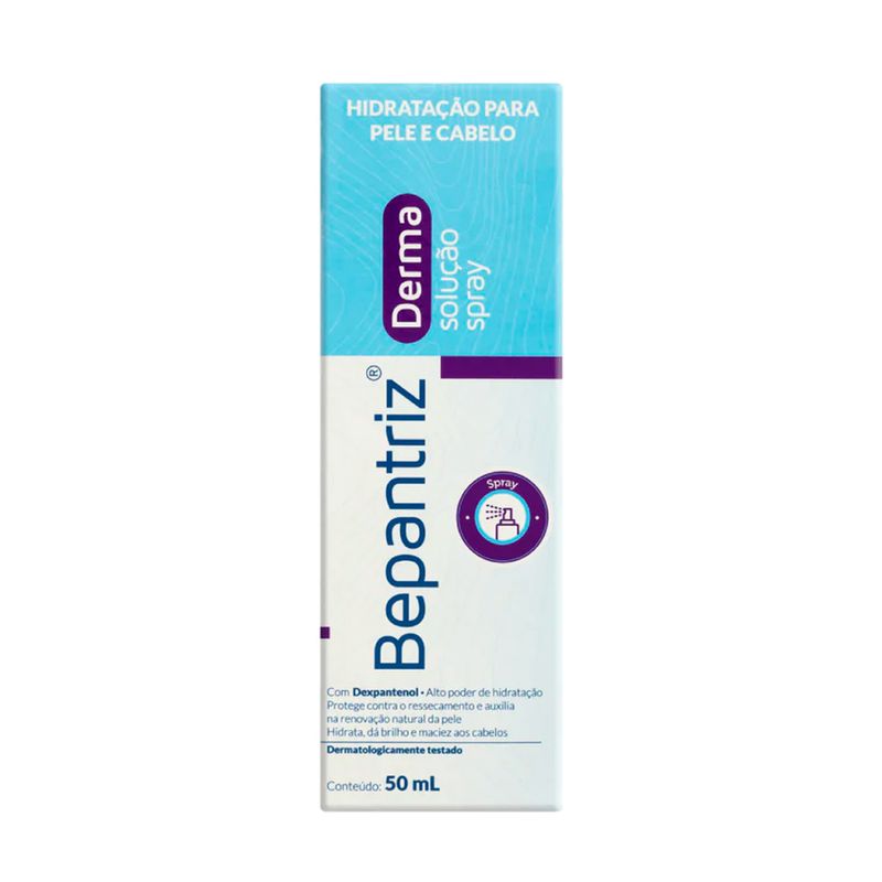 Solução Spray Bepantriz Derma 50ml - Lojas Rede