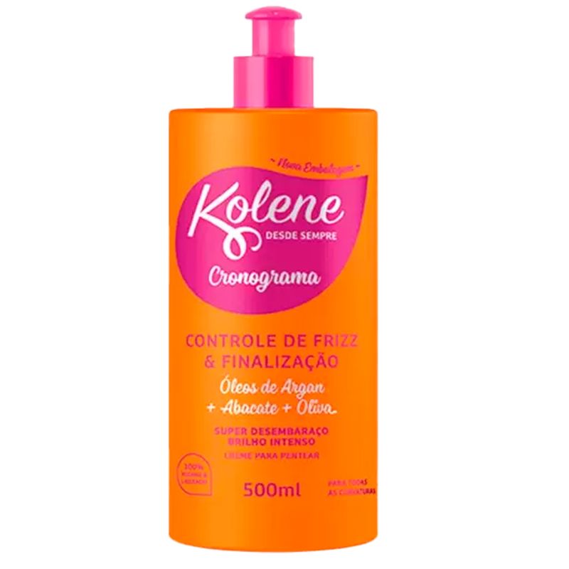 Creme Pentear Kolene Cronograma 500ml - Lojas Rede
