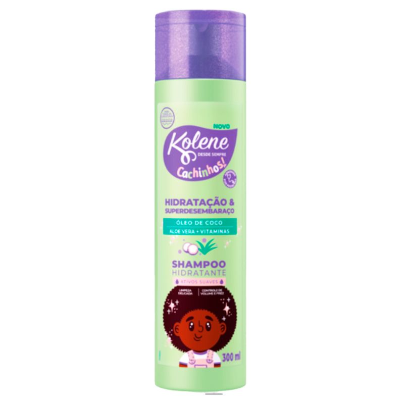 Shampoo Infantil Kolene Cachinhos 300ml - Lojas Rede