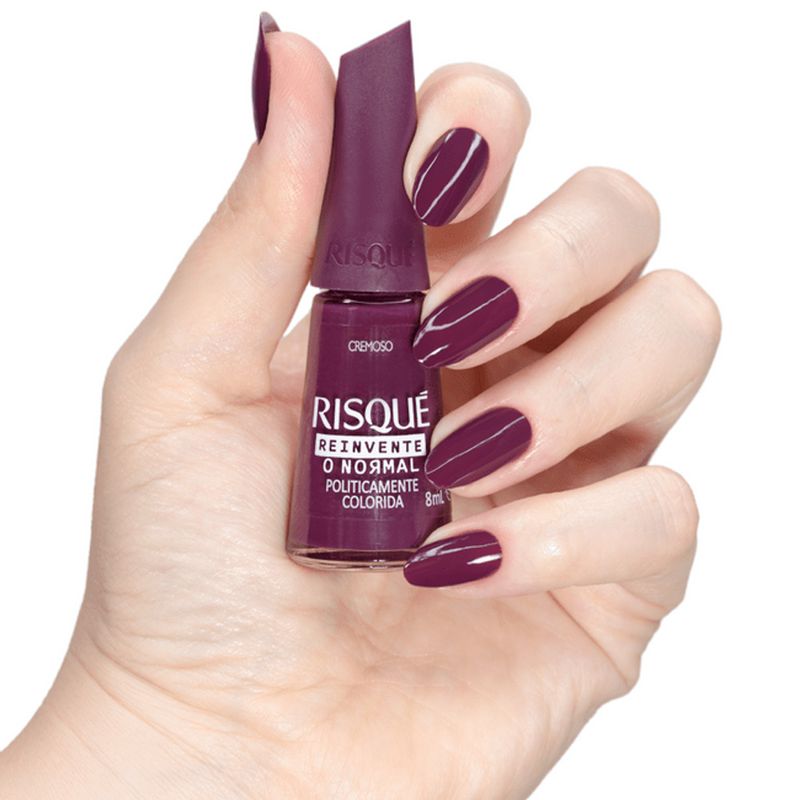 Esmalte Risqué Reinvente Politicamente Colorida - Lojas Rede