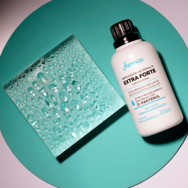 Removedor De Esmalte Farmax Extra Forte 100ml - Lojas Rede