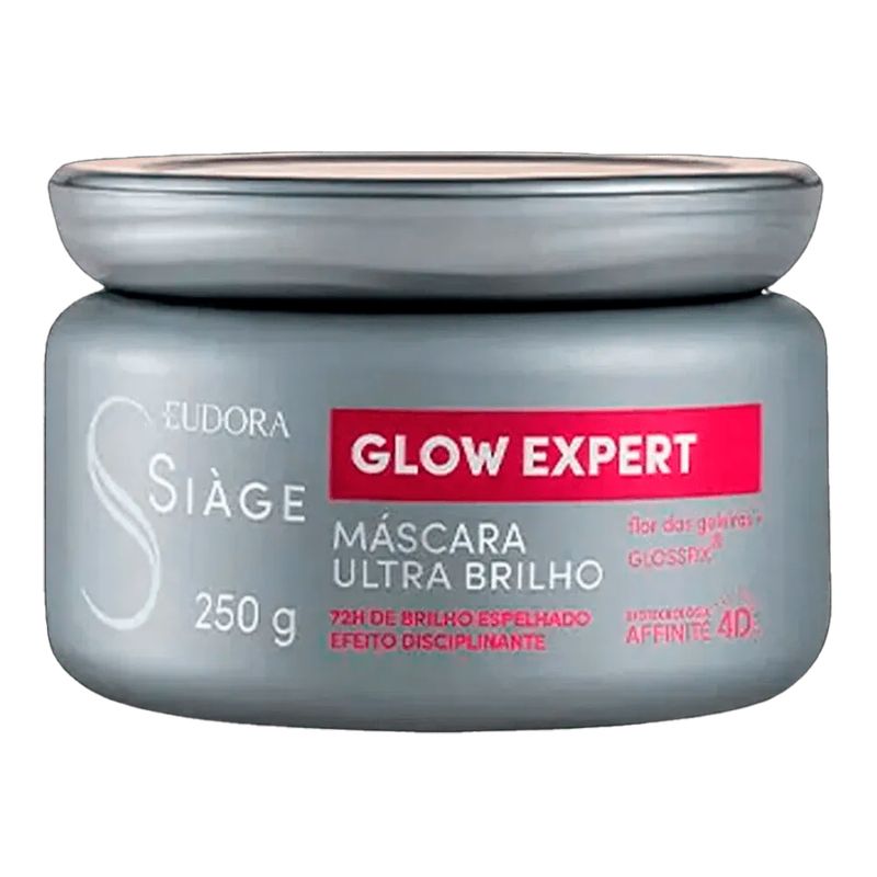 Máscara Capilar Eudora Siàge Glow Expert 250g - Lojas Rede