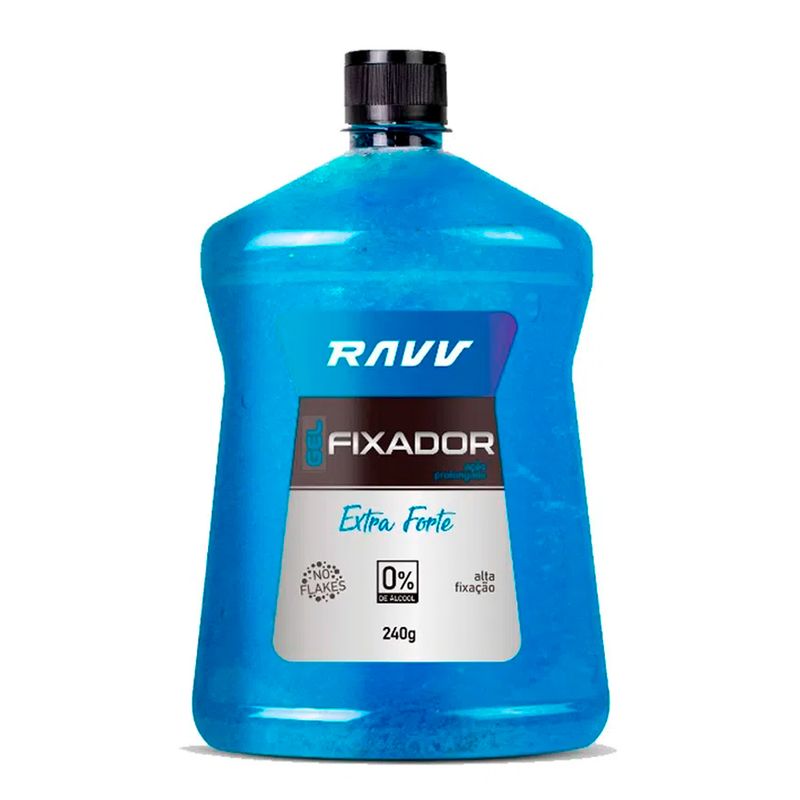 Gel Fixador Ravv Extra Forte 240g - Lojas Rede