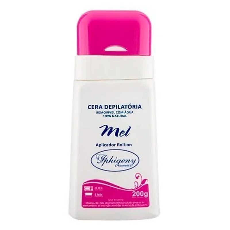 Cera Depilatória Roll On Iphigeny Mel 200g - Lojas Rede