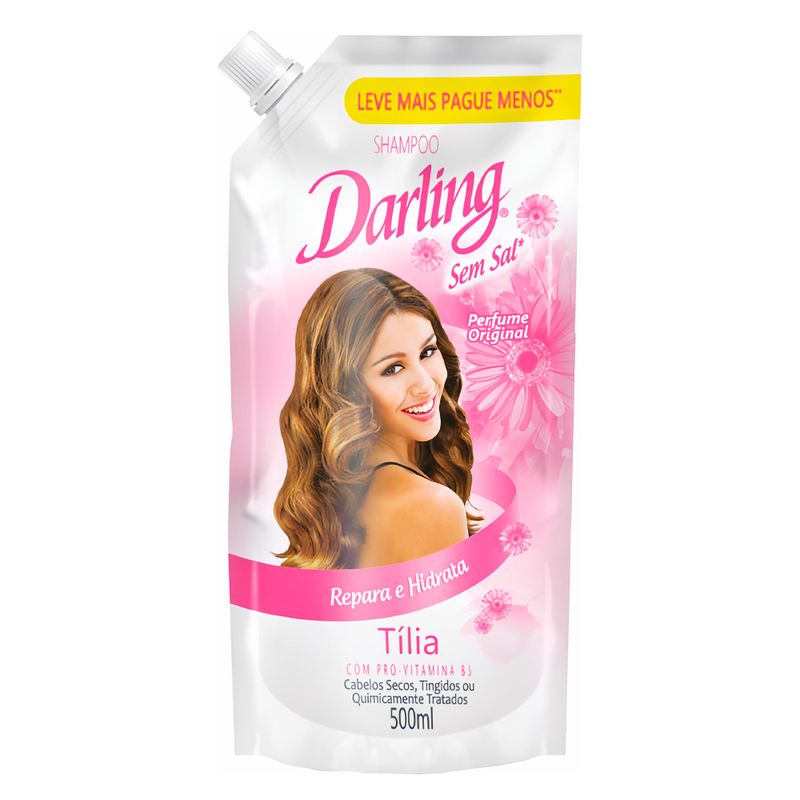 Shampoo Darling Tília 500ml - Lojas Rede
