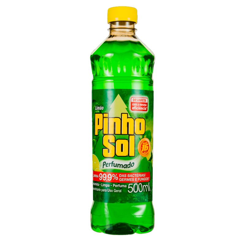 Desinfetante Pinho Sol Citrus Limão 500ml - Lojas Rede