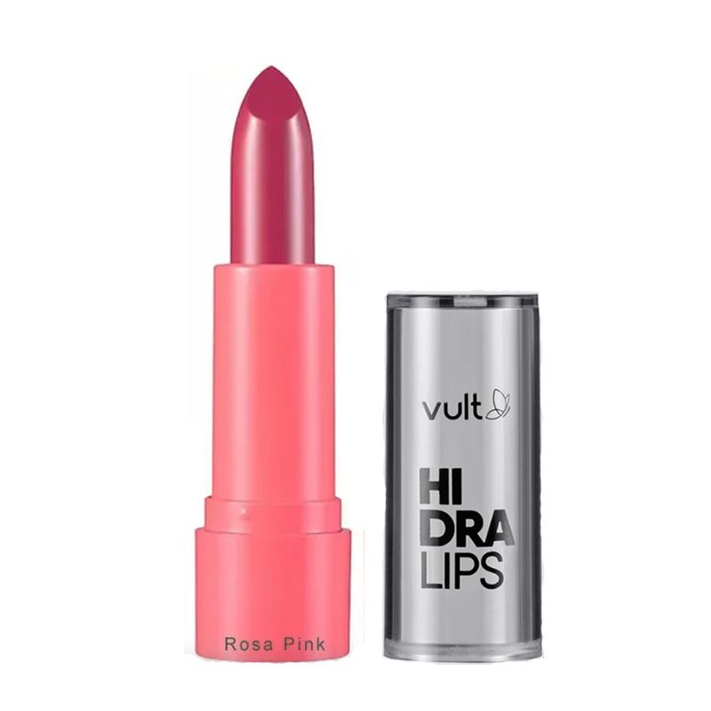 Batom Vult Hidra Lips Rosa Pink - Lojas Rede