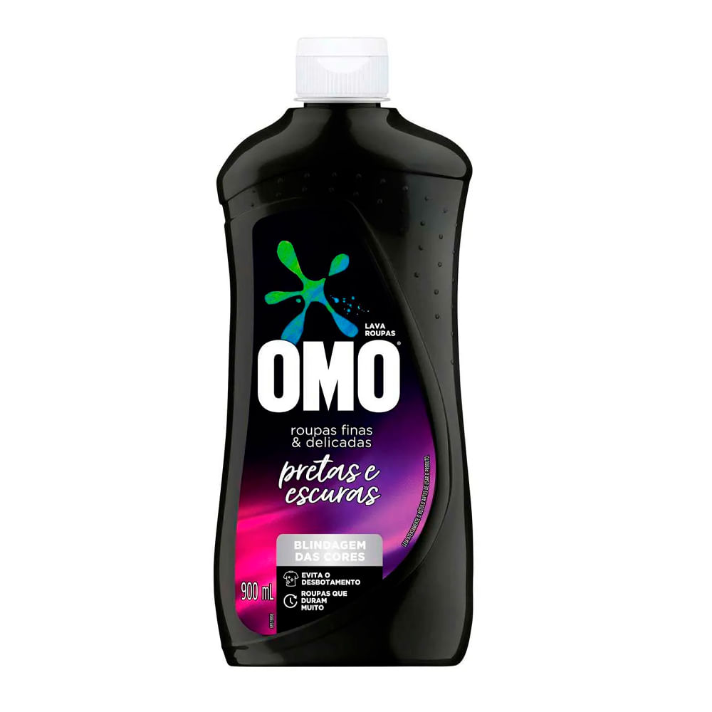 Sabão Líquido Omo Roupas Blindagem Das Cores 900ml - Lojas Rede