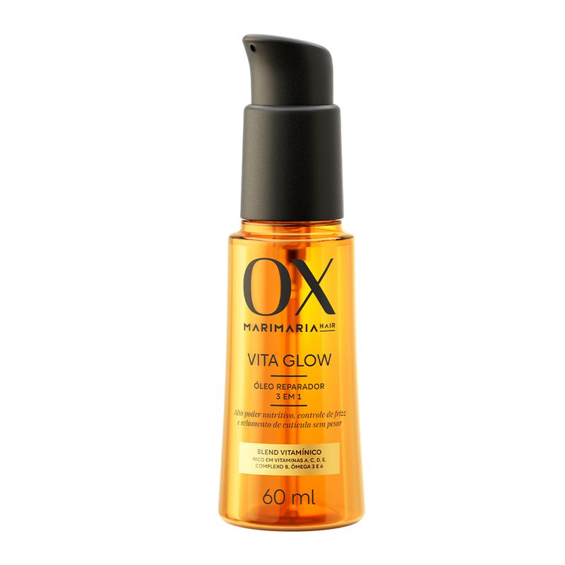 Óleo Capilar Ox Mari Maria Vita Glow 60ml - Lojas Rede