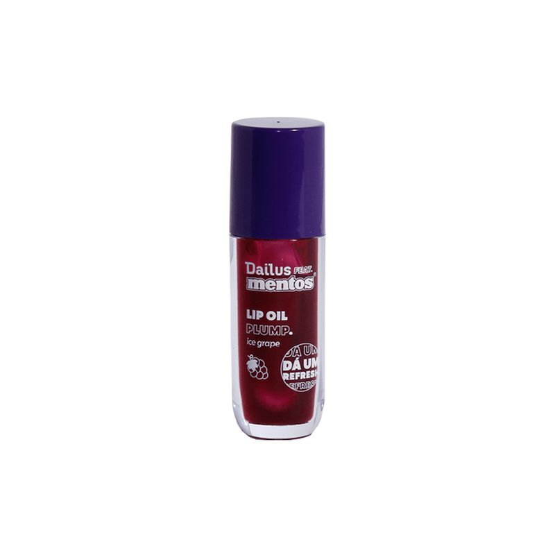 Hidratante Labial Lip Oil Dailus Mentos Ice Grape 4ml - Lojas Rede