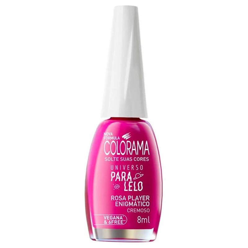 Esmalte Colorama Universo Paralelo Rosa Player Enigmático 8ml - Lojas Rede
