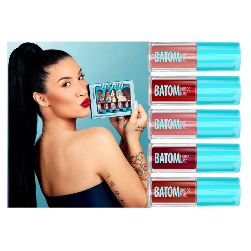 Batom Líquido Mate Boca Rosa Beauty By Payot - Sexta - Lojas Rede