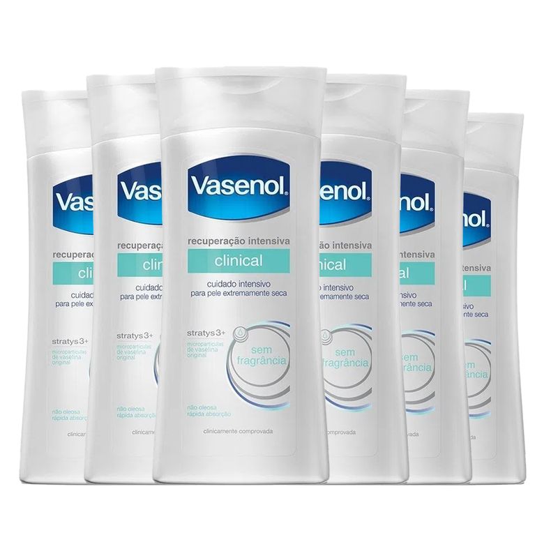 Creme Hidratante Corporal Vasenol Recuperação Intensiva Reparadora ...