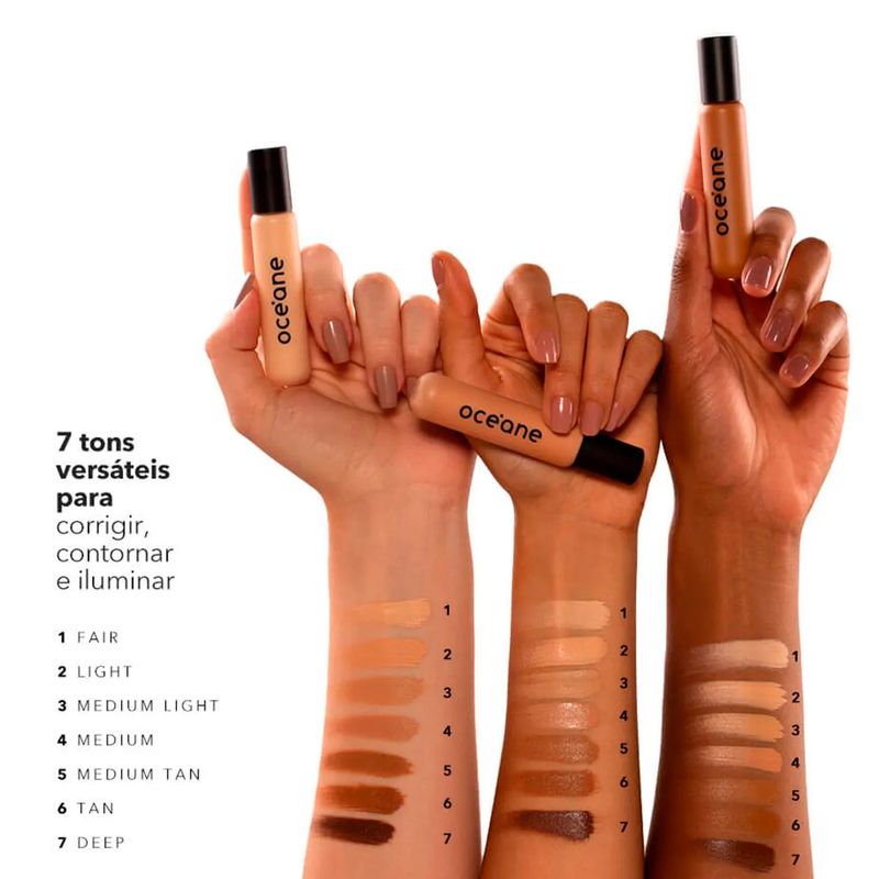 Corretivo Líquido Océane Edition Fair - Lojas Rede