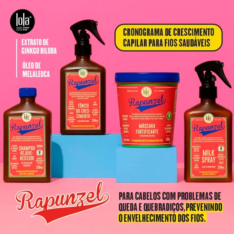 Spray Condicionador Lola Milk Rapunzel 250ml - Lojas Rede
