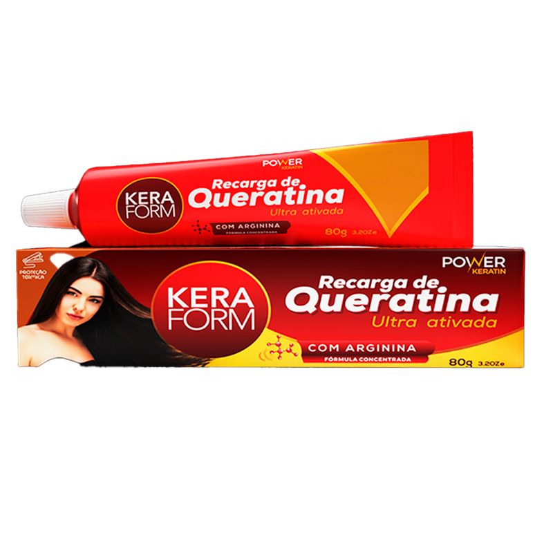 Recarga Ultra Ativada Keraform Power Queratina 80g - Lojas Rede
