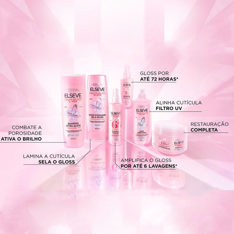 Kit Elseve Glycolic Gloss- 6 Produtos - Lojas Rede