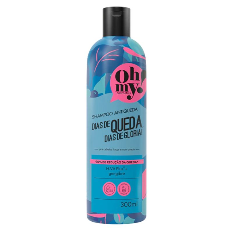 Shampoo Oh My Dias De Queda, Dias De Glória! 300ml - Lojas Rede
