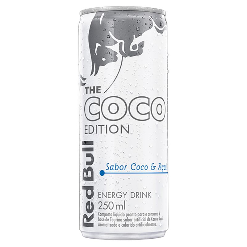 Energético Red Bull Coco 250ml - VENCIMENTO AGOSTO 2024 - Lojas Rede