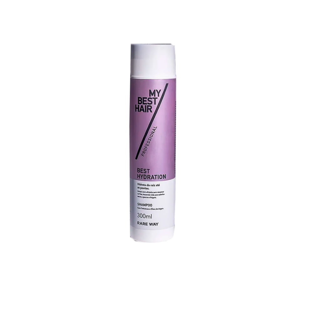 Shampoo Rare Way My Best Hair Hydration 300ml - Lojas Rede